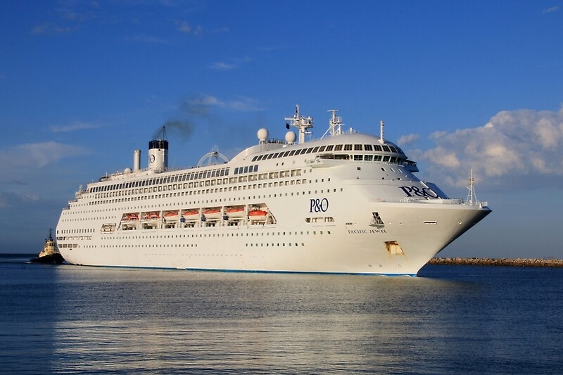 "Pacific Jewel cruise ship" by FranWest | Redbubble