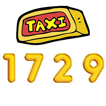 "Ramanujan–Hardy number" Essential T-Shirt for Sale by Itai Doshin ...