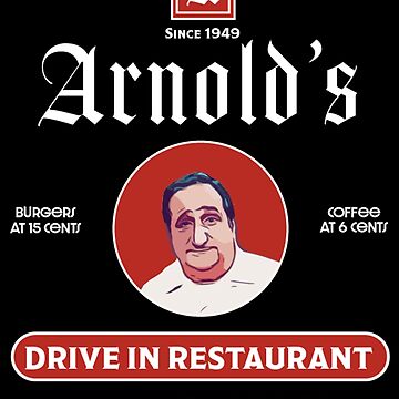 "Happy Days 1950s Arnold's Drive In Restaurant - American 1950s ...