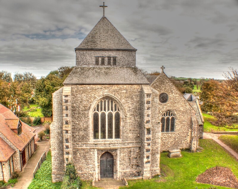 " Minster Abbey From The Gatehouse" by Dave Godden | Redbubble