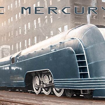 "Streamline Train" Poster for Sale by mattpanta | Redbubble