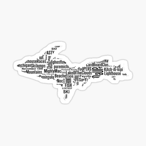 Yooper Stickers | Redbubble