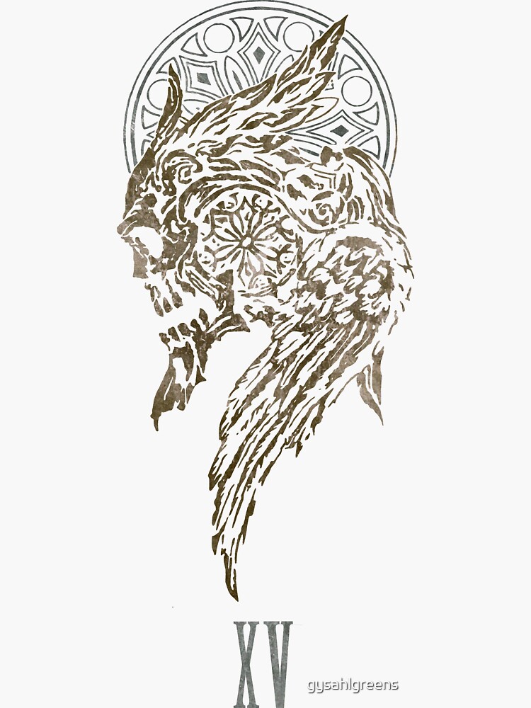 Lucian Crest Tattoo Reference : r/FFXV