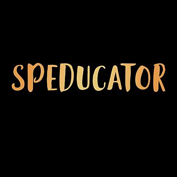 "Speducator" Art Board Print for Sale by edwinvisuals | Redbubble