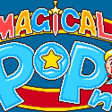 "Magical Pop'n (SNES Title Screen)" Essential T-Shirt for Sale by ...