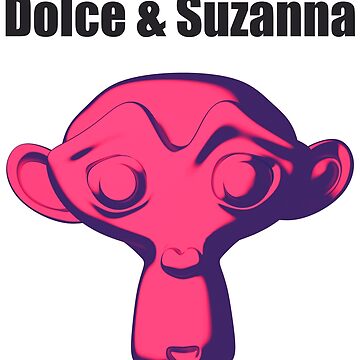 "Suzanne Blender Monkey" Sticker for Sale by Dmitrii Zakharov | Redbubble