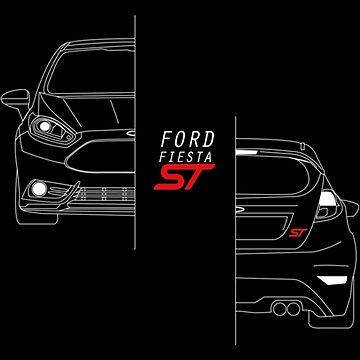 Button for Sale mit "Ford Fiesta ST 83 Geschenk für Männer und Frauen ...