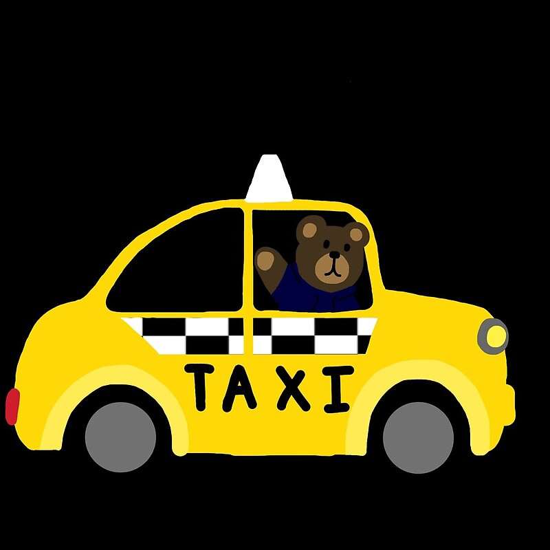 "Barnard Millie Bear Taxi in NYC" by chariclia04 | Redbubble