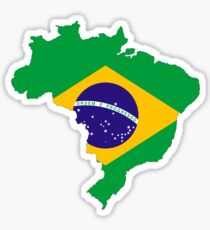Brasil Stickers | Redbubble