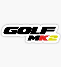 Golf Mk2: Stickers | Redbubble