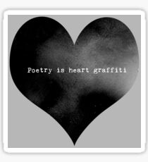 Poetry: Stickers | Redbubble