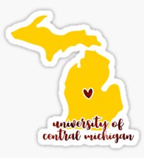 Central Michigan University: Stickers | Redbubble