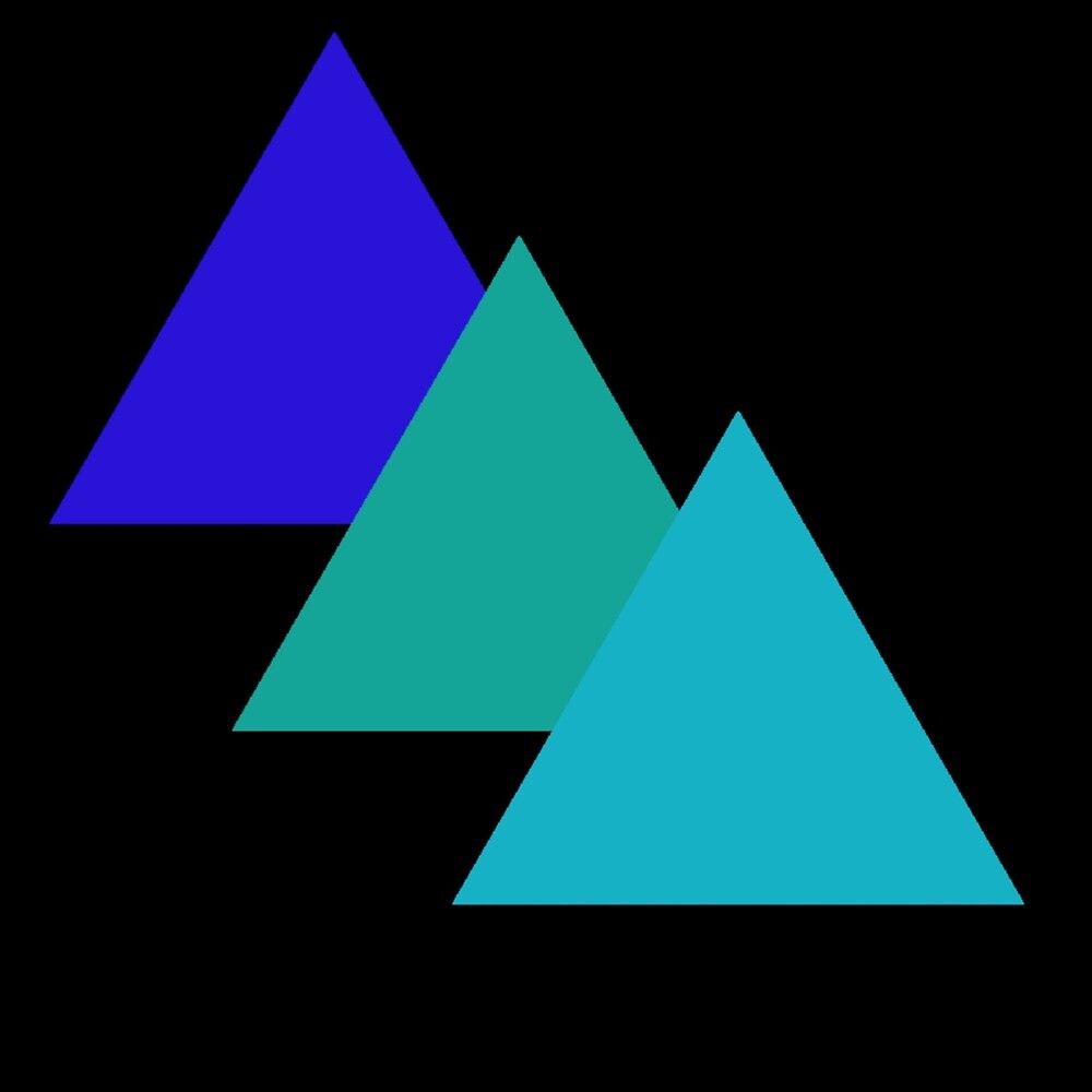 "Triangles" by Amanda Peters | Redbubble