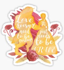 Beauty and the Beast: Stickers | Redbubble