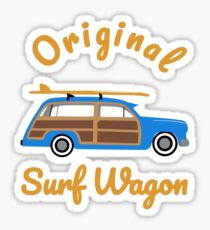 Surf Wagon: Stickers | Redbubble