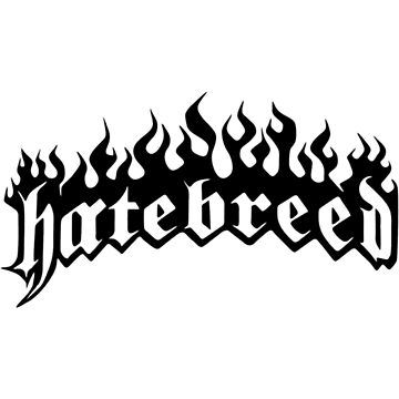 "Hatebreed " Sticker for Sale by Jaalawelch | Redbubble