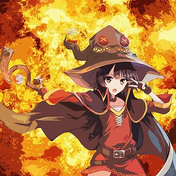 "Megumin Explosion" Poster for Sale by fallentopaz | Redbubble
