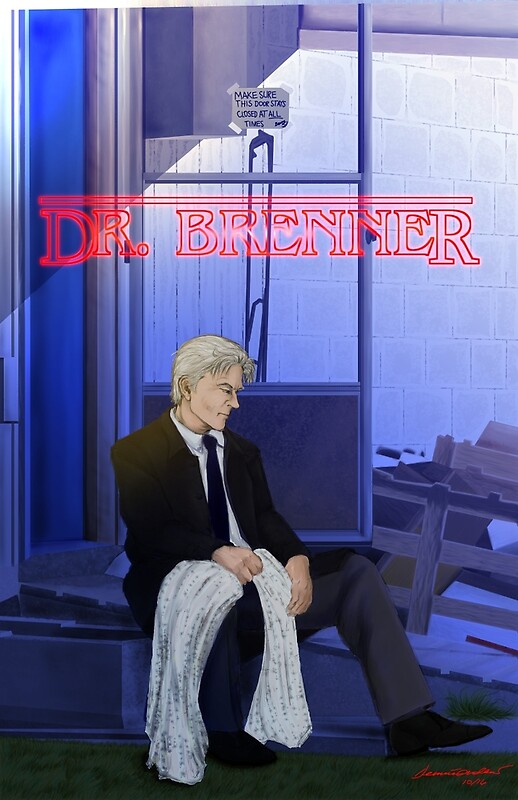 "Stranger Things Dr. Martin Brenner" by denniscnolasco | Redbubble