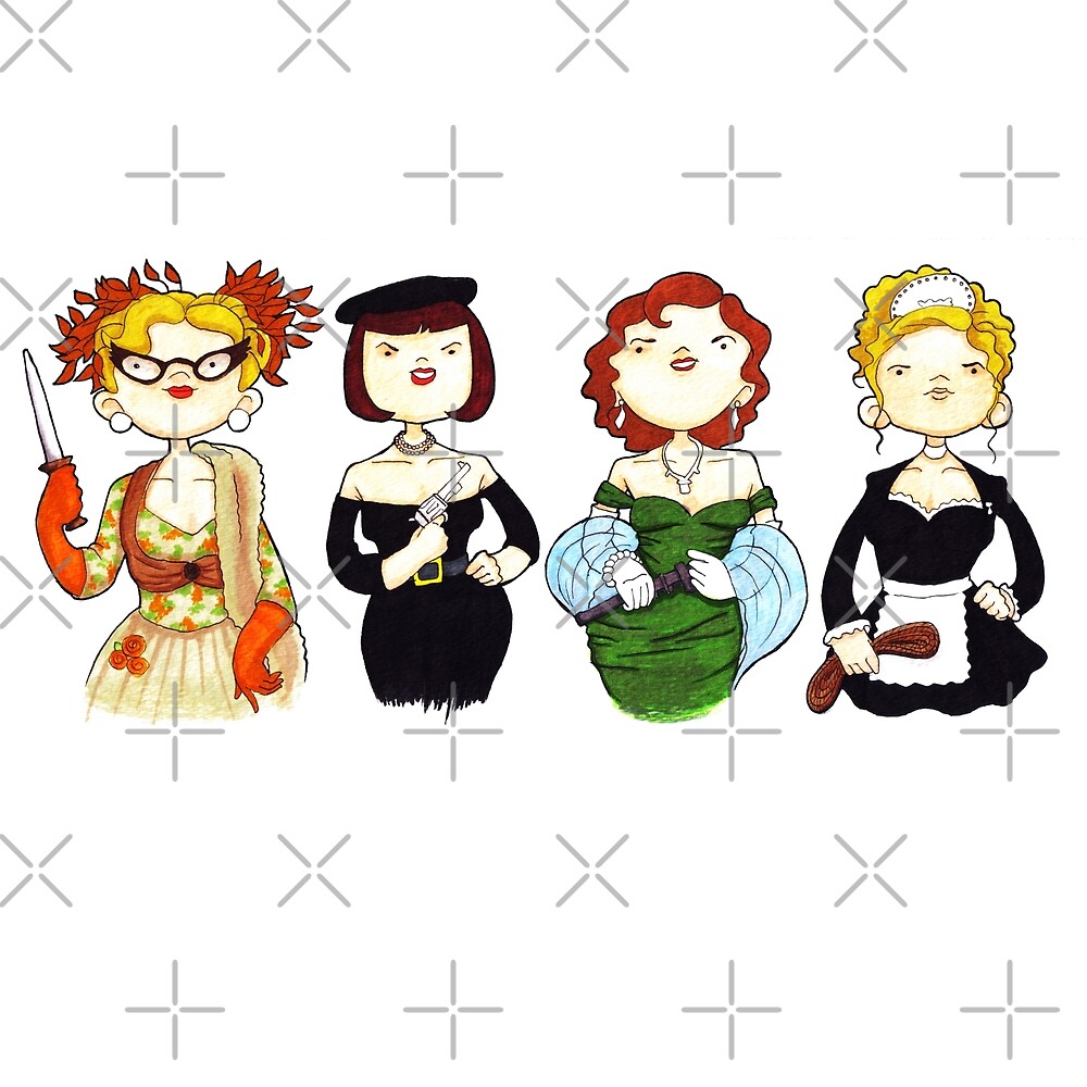 "Ladies of Clue" by Bantambb | Redbubble
