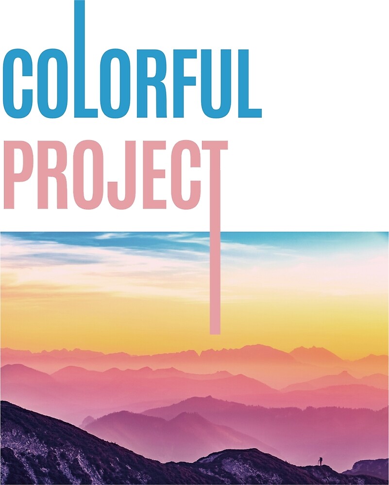 "COLORFUL PROJECT" by Philmuryup | Redbubble