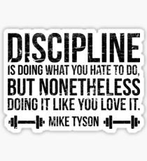 Discipline: Stickers | Redbubble