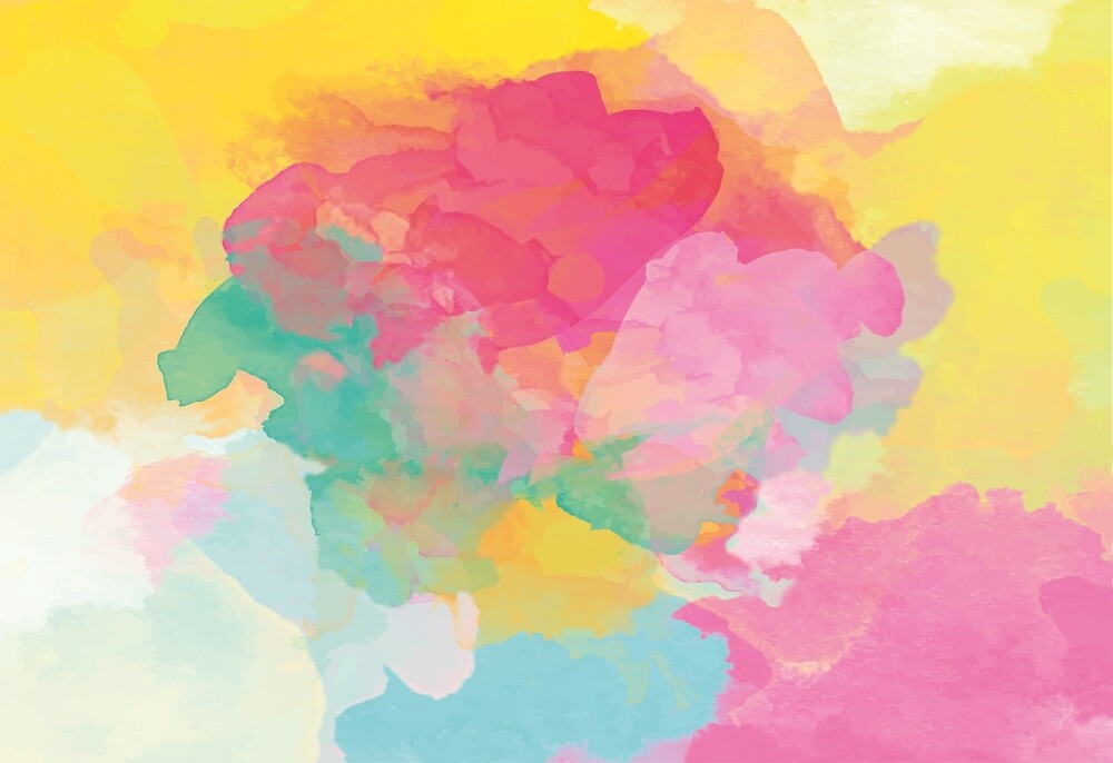 "Cheerful Serene Abstract" by holidayfashion | Redbubble