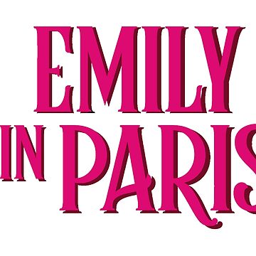 "Emily in Paris LOGO" Canvas Print by Leyzel | Redbubble