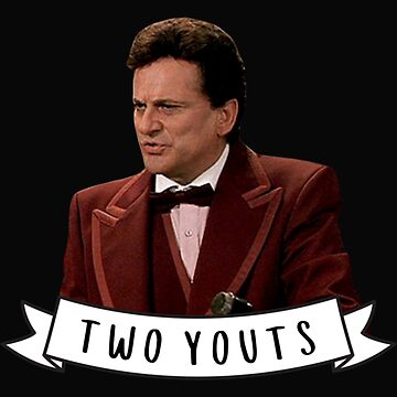 "Two Youts " Sticker for Sale by Jonathan3com | Redbubble