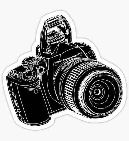 Camera Stickers | Redbubble