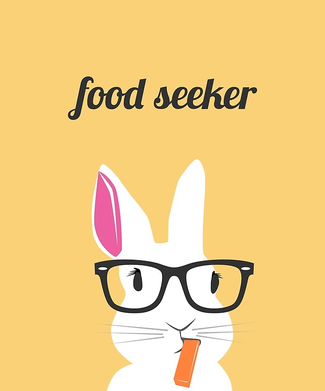 "Food Seeker" by structurized | Redbubble