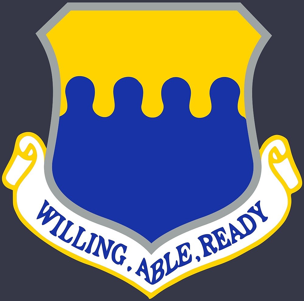 "43d Airlift Wing (USAF - Historical)" by wordwidesymbols | Redbubble