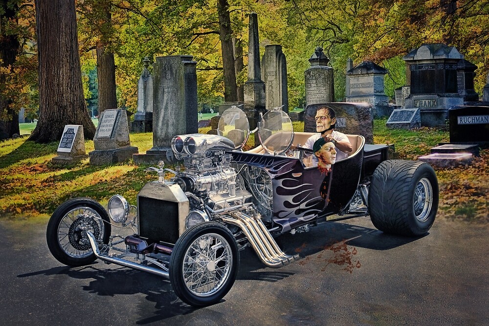 "Rat Rod Studios Halloween 9" by ratrodstudios | Redbubble
