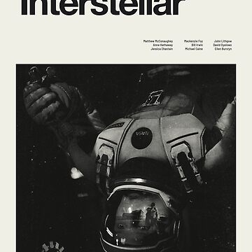 "Interstellar" Poster for Sale by Part Studio | Redbubble