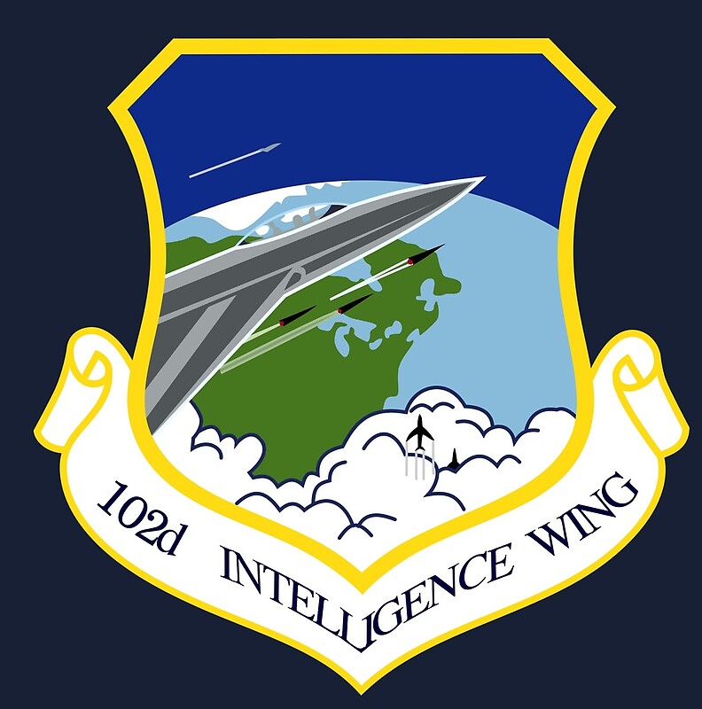 "102nd Intelligence Wing (102 IW) - USAF" by wordwidesymbols | Redbubble