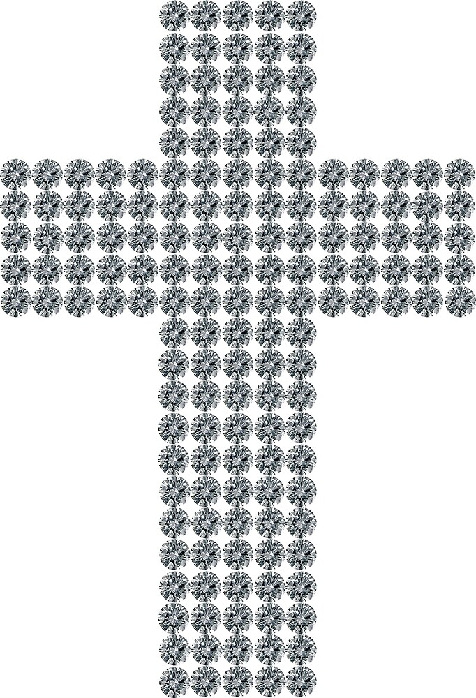"Simple Diamond Cross" by eldonshorey | Redbubble