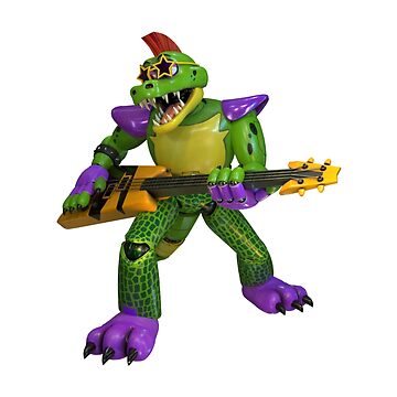 "Monty FNAF Security Breach" Sticker for Sale by ChocolateColors ...