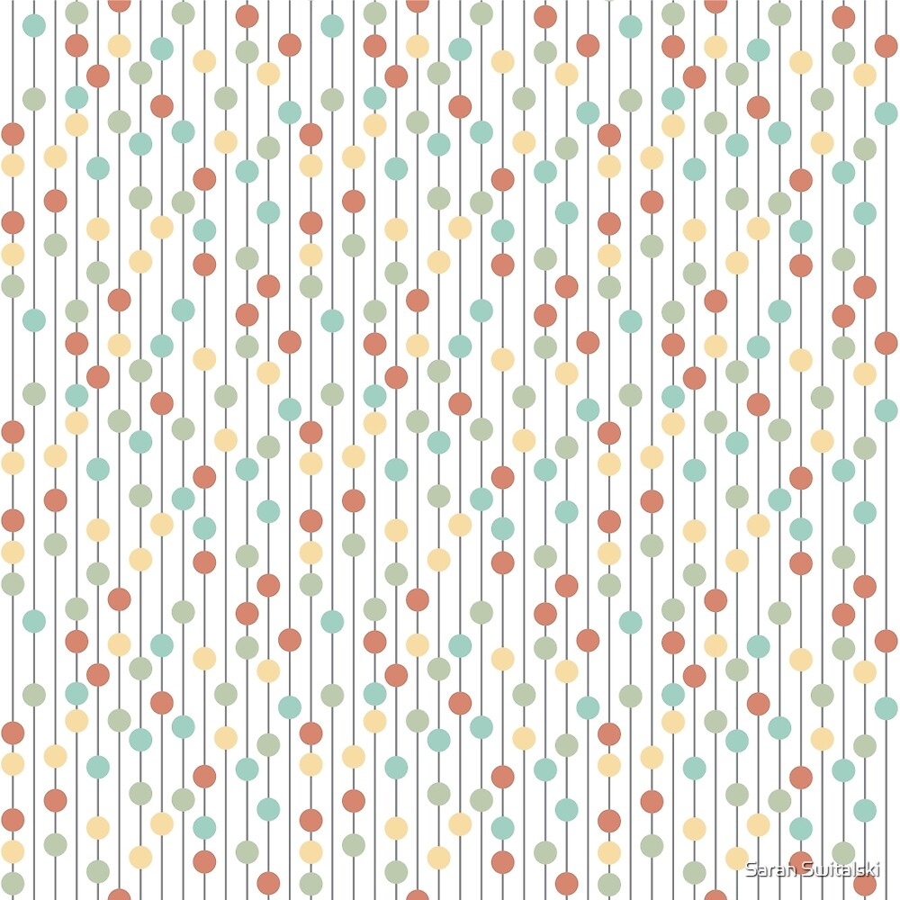 "Linear Dots" by Sarah Switalski | Redbubble