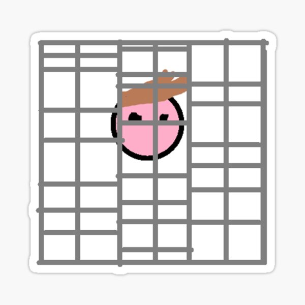 Bars Prison Stickers | Redbubble