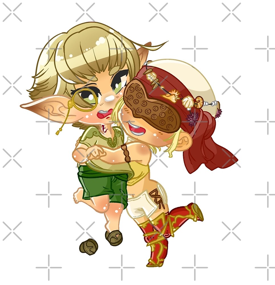 "FFXIV Beach - Papalymo Yda" by R. ART | Redbubble