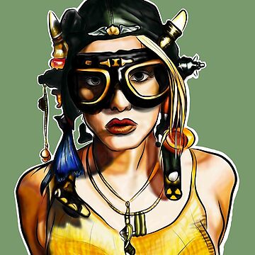 "Tank girl " Sticker for Sale by MysticBohemia | Redbubble