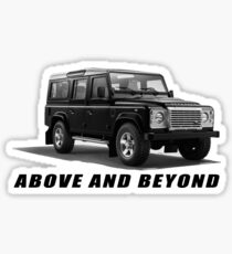 Above and Beyond: Stickers | Redbubble