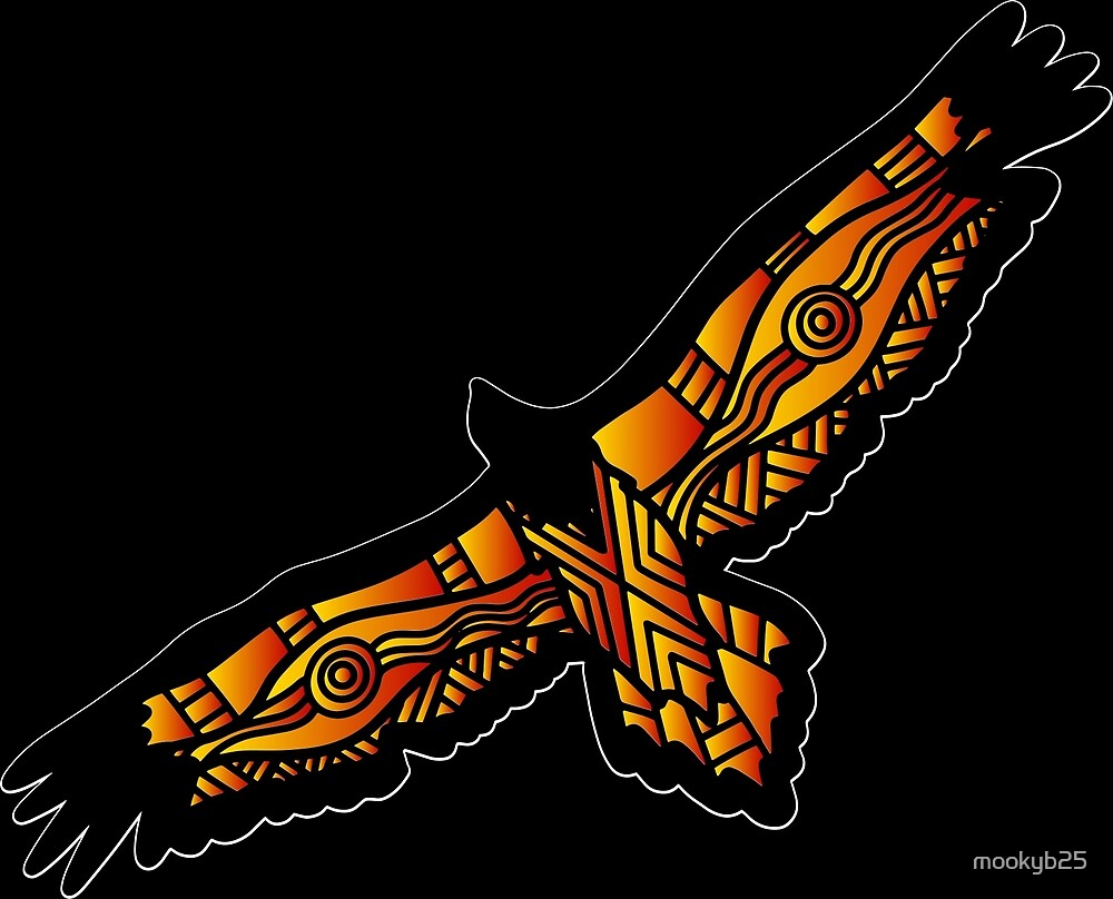 "Maliyan (Wiradjuri) Wedge-tailed Eagle " by mookyb25 | Redbubble