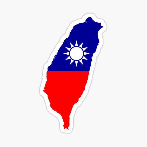 Taiwan Flag Stickers | Redbubble