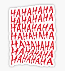 Hahaha Joker: Stickers | Redbubble