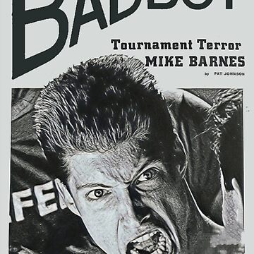 "Mike Barnes - Karate's Bad Boy Poster" Art Print for Sale by ...