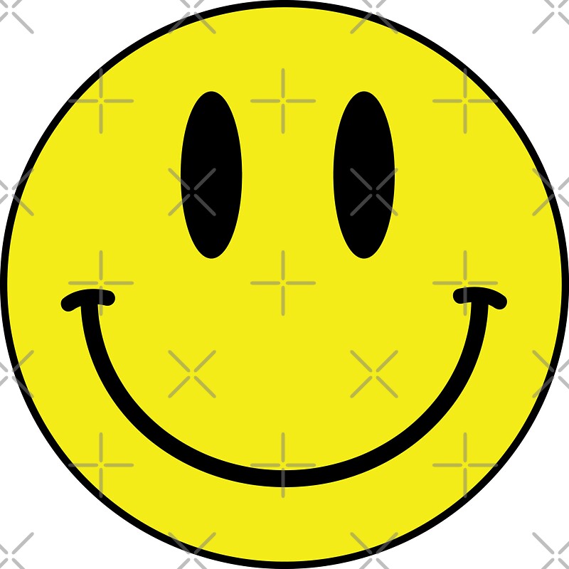 Smiley Face: Stickers | Redbubble