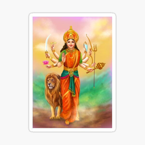 Durga Stickers | Redbubble