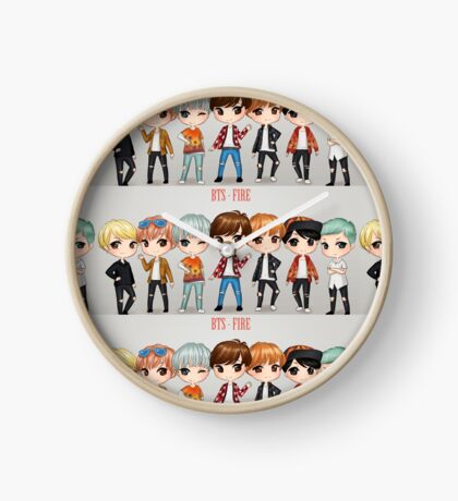 Bts: Clocks | Redbubble