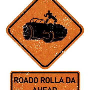"Road Roller Da! " Sticker for Sale by aletheasimson | Redbubble