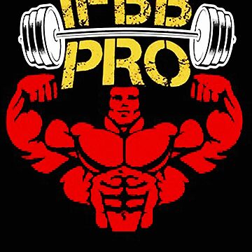 "Mens IFBB PRO Essential T-Shirt" Poster for Sale by PamelaStout ...